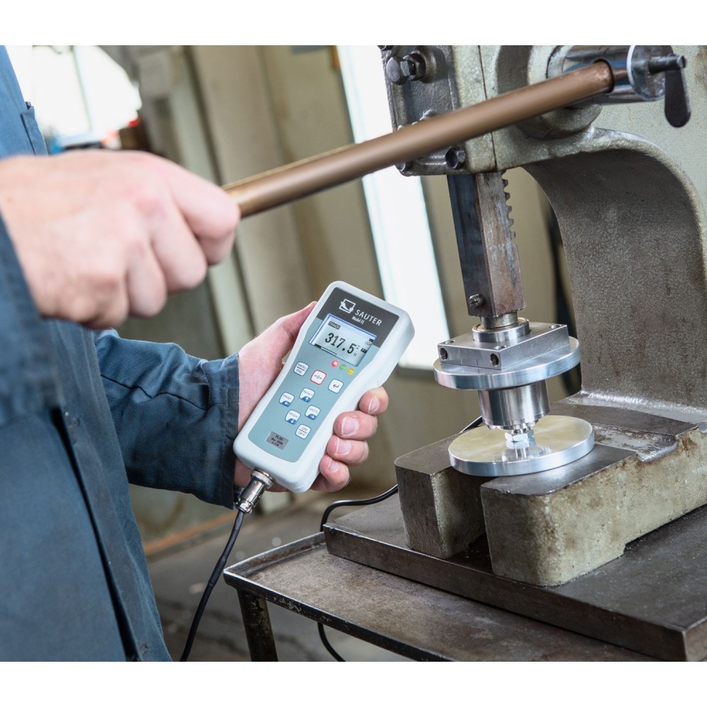 SAUTER FL 5K force gauge with external load cell