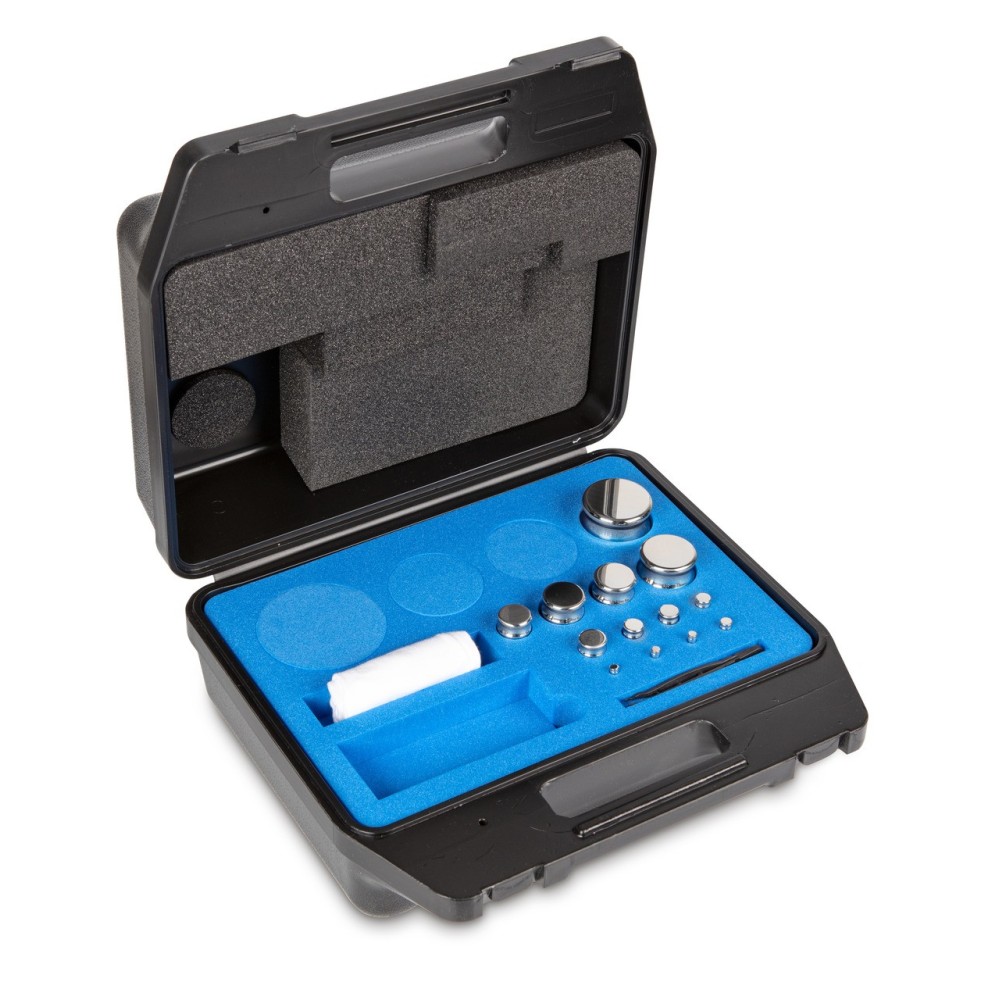 Calibration weights Set 1g - 1 kg class OIML F1 / ASTM 3