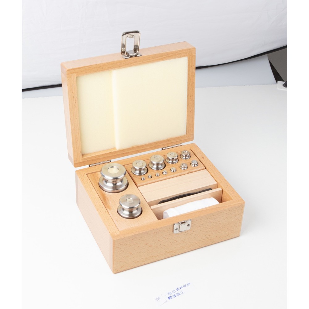 Calibration weights Set 1g - 1 kg class OIML F2 / ASTM 4