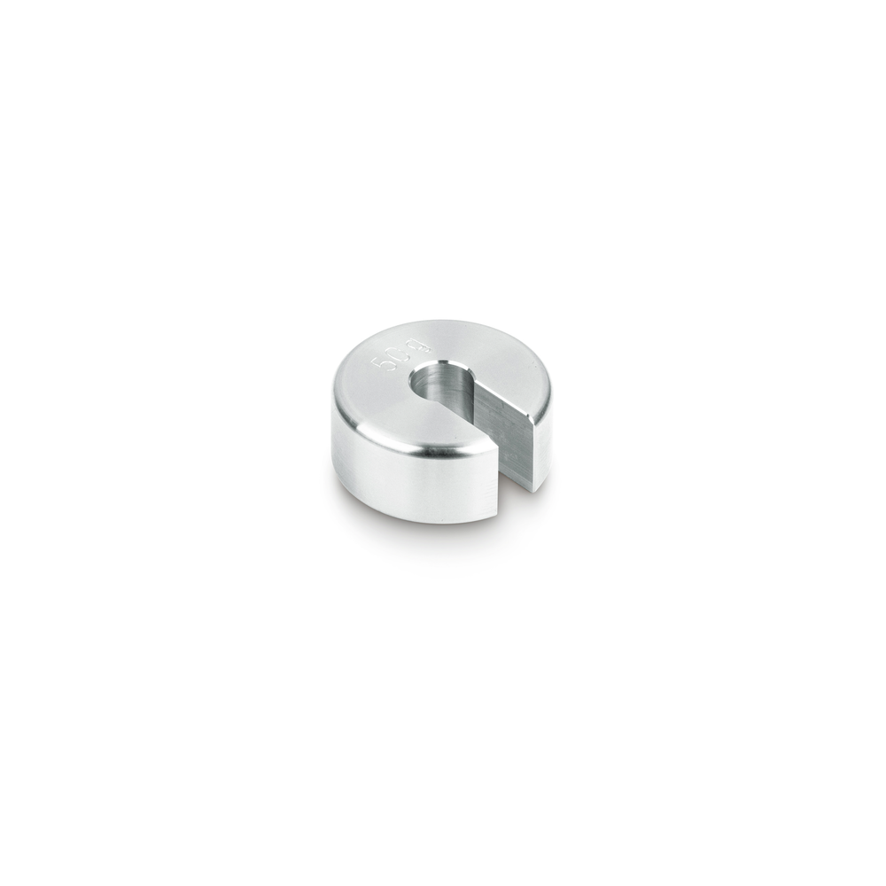 Slotted Weight 50g Oiml Class M1 For Adjusting Of Scales 